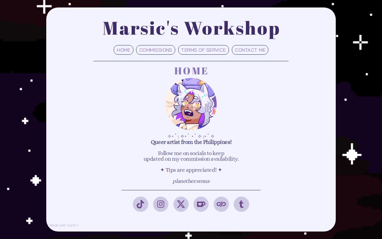 Marsic's Art Workshop (Commissions)